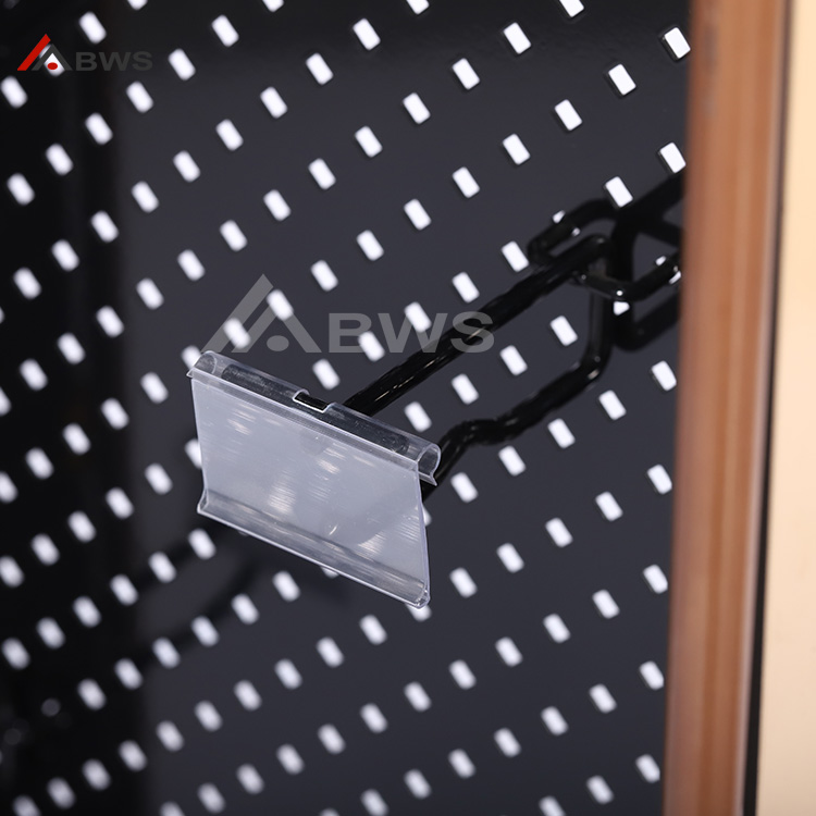 Energetic Battery Display Stand with Pegboard Back Panel